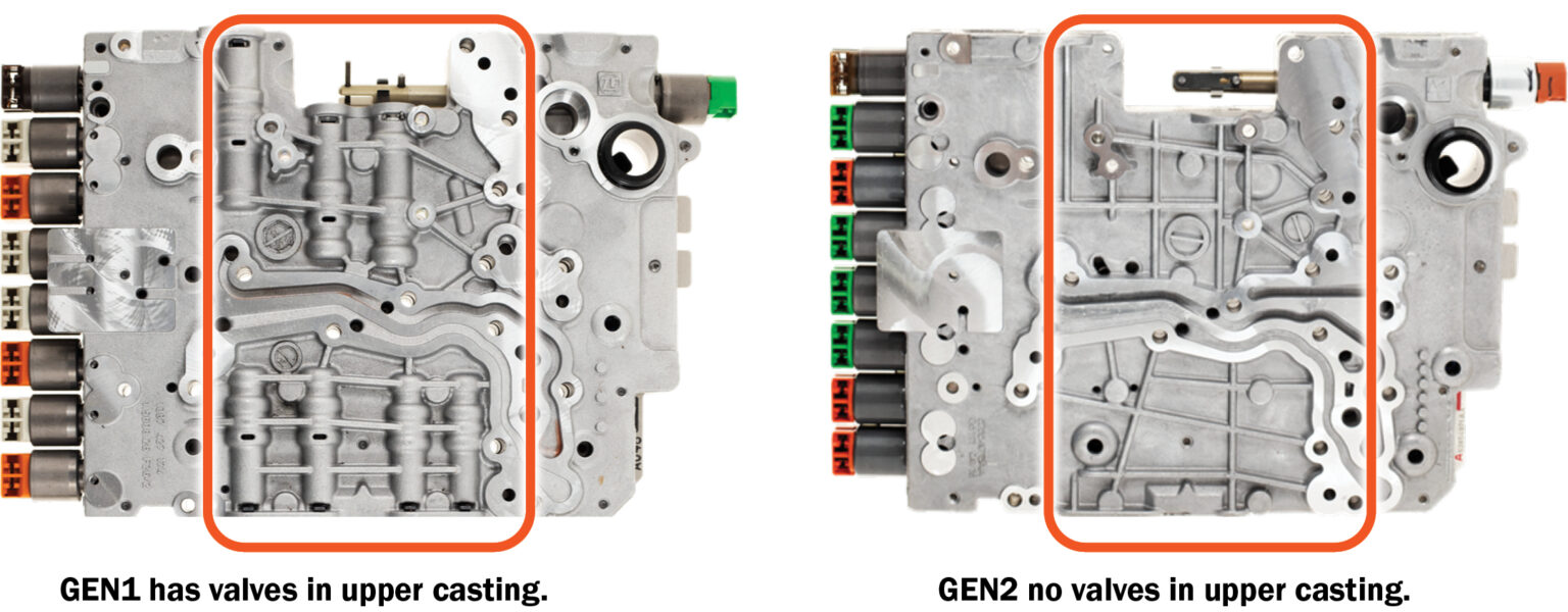 TransGo - ZF8HP/845RE SHIFT KIT® Valve Body Repair Kit